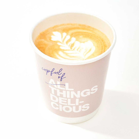 Café Latte 7 Oz, 70% Brazil Da Lagoa & 30% Indian Monsoon Malabar – ATD ...